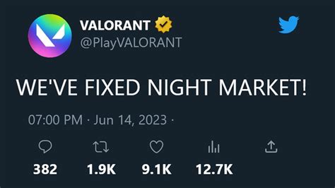 Night Markets Are Fixed Valorant Youtube