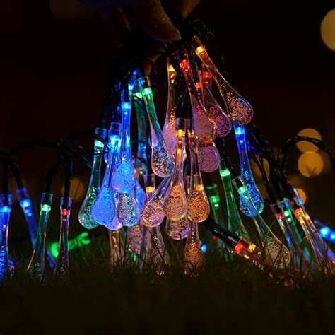 Guirlande Lumineuse Solaire LED OEMG 5M 20 Lumières Lumière Coloré