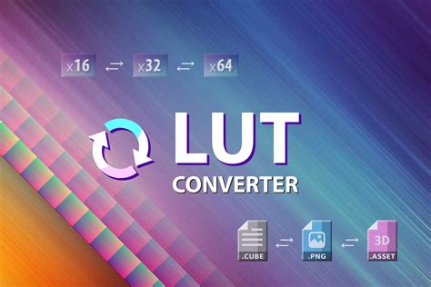 Lut Converter Utilities Tools Unity Asset Store