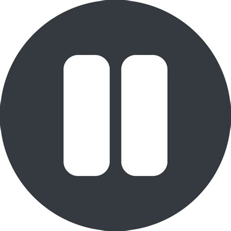 Pause Solid Icon By Friconix Fi Cnsuxl Pause Solid Normal Solid