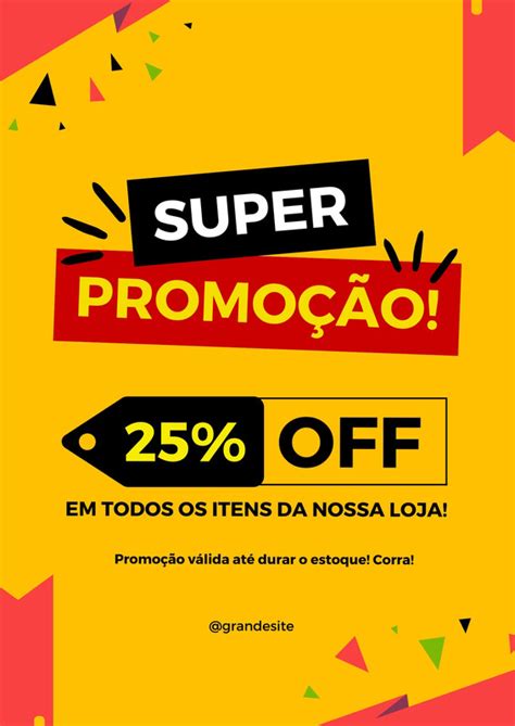 Modelos de Cartazes Grátis para Editar Canva