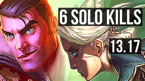 JAYCE Vs CAMILLE TOP 6 Solo Kills 800 Games 7 1 0 Dominating