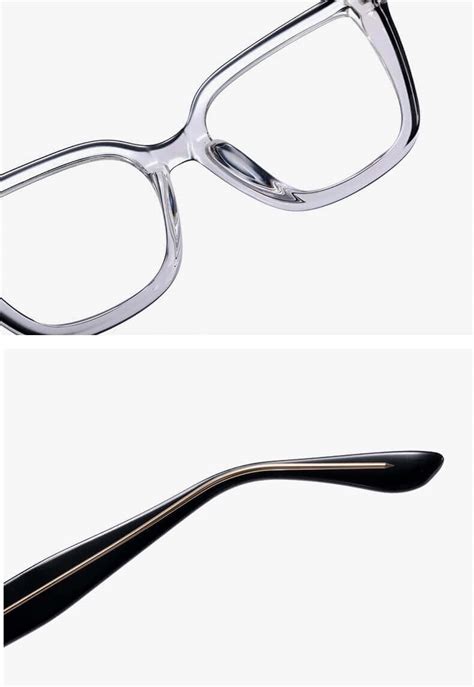 Damskie Okulary Kocie Oczy Zer Wki Do Komputera Blue Light Czarne