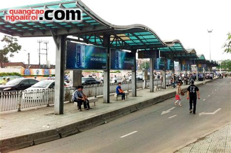 Quảng cáo nhà chờ xe bus tại Hồ Chí Minh hiệu quả truyền thông cao