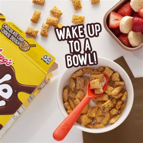 Kellogg S Krave Chocolate Chip Cookie Dough Breakfast Cereal Oz