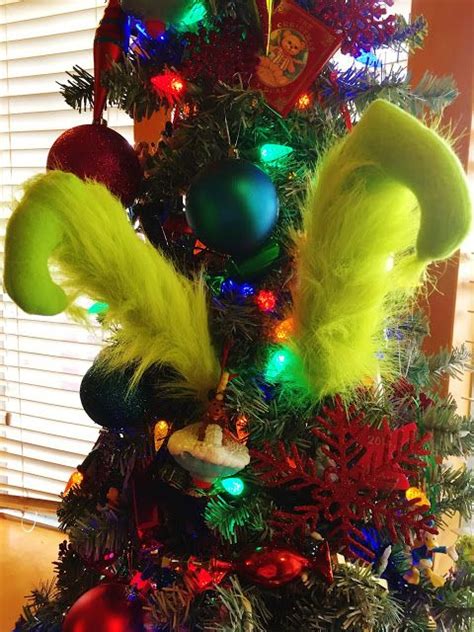 Diy Grinch Legs For Christmas Tree