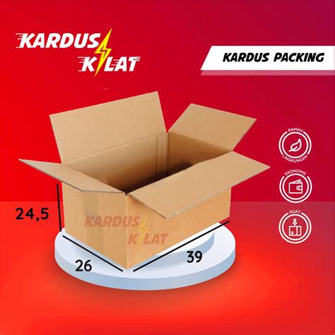 Jual Kardus Packing 39x26x24 5 Karton Box Dus Packaging Besar Jumbo