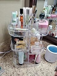 Amazon Boxalls Makeup Organizer 360 Degree Rotating Storage Multi