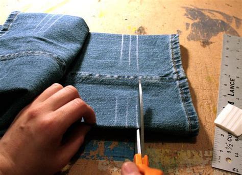 Como fazer barra de calça jeans 18 passos