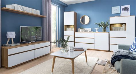 Białe meble do salonu 10 świetnych modnych kolekcji Zobacz zdjęcia
