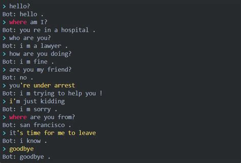 如何从零开始用pytorch实现chatbot？（附完整代码） 对话