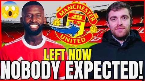 URGENT FABRIZIO ROMANO ANNOUNCED TOOK IT BY SURPRISE MANCHESTER