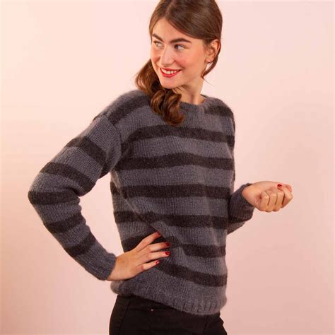 Patron PDF pull Laus Modèle tricot Tricotez moi