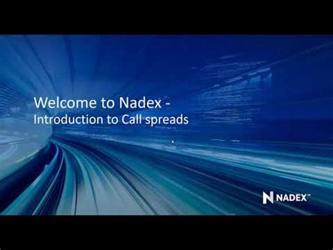 Welcome To Nadex Introduction To Call Spreads YouTube