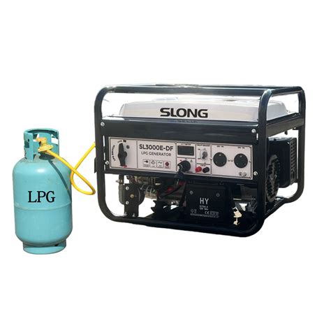 E Slong Brand Kick Start Portable Gas Powered Generator 3kw China