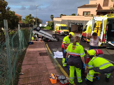 Fallece un hombre tras un accidente en Santa Úrsula