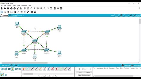 Creando red de malla o telaraña en Cisco Packet Tracer YouTube