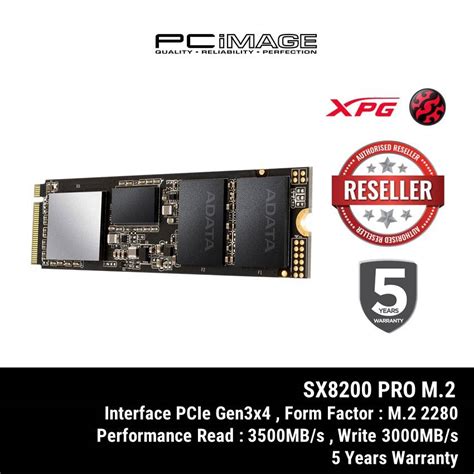 Adata Xpg Sx Pro M Pcie Gen X Tb Ssd