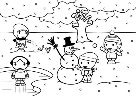 Dibujo De B Invierno Para Colorear Img