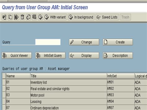 ABAP Query Tutorial In SAP SQ01 SQ02 SQ03