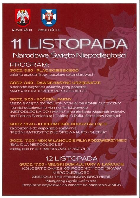 Narodowe Święto Niepodległości Łańcut GADA