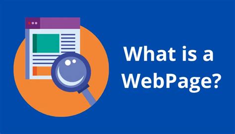 Webpage Definition Elements And Types Of Webpages