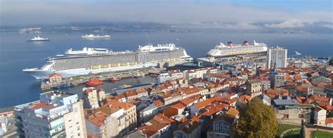 El R Cord De Cruceros En Un D A En El Puerto De Vigo Enciende Todas Las
