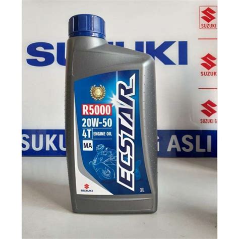Jual Oli Motor Suzuki SGO Ecstar 4T 1L Di Seller Fina Poris Plawad