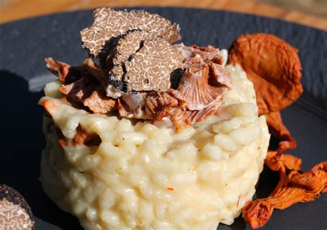 Risotto aux girolles et à la truffe d automne Magazine Plantin