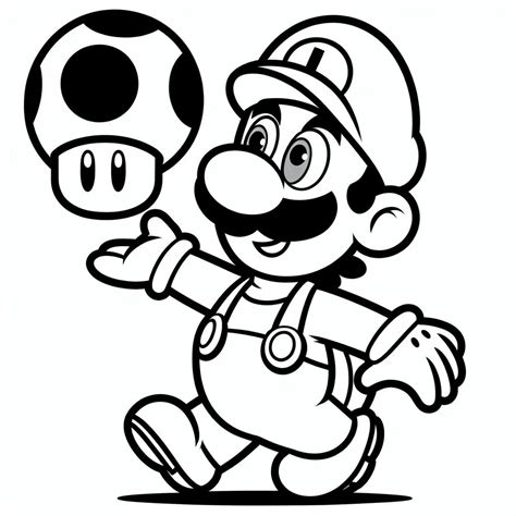 Desenhos Do Luigi Para Colorir E Imprimir