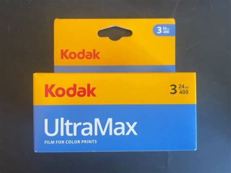 Kodak Ultramax Colour Negative Film X Exposures Pack Exp