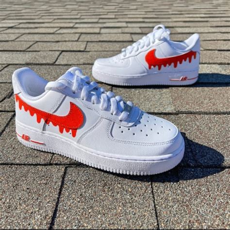 Dripping Custom Air Force S Etsy