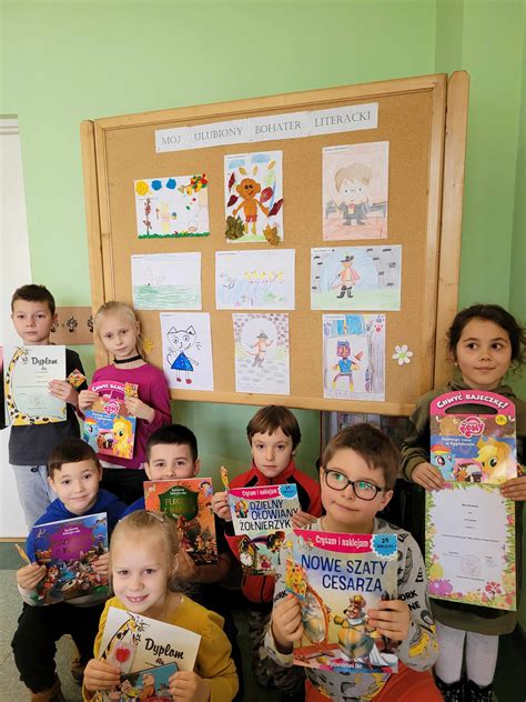 Konkurs plastyczny dla klas pierwszych Mój ulubiony bohater literacki
