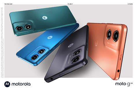 Llega a España el moto g04 el smartphone que aúna diseño premium y