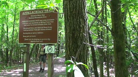 Appalachian Trail Near Delaware Water Gap HD Part 2 YouTube