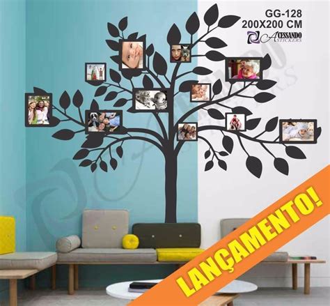 Adesivo Decorativo Para Fotos Arvore Genealógica Exclusivo R 120