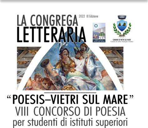 Concorso Internazionale Poesis Vietri Sul Mare IIS Liceo V Julia