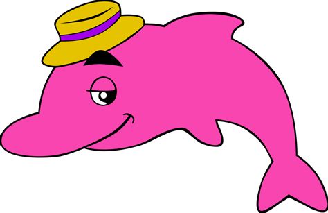 Desenho Do Boto Rosa Coloring City