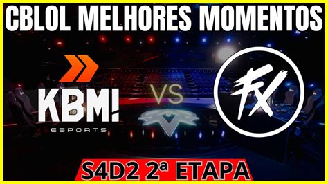KBM vs FX HIGHLIGHTS do Jogo CBLOL 2023 2ª Etapa S4D2 Rodada 8 KaBuM