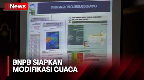Banjir Meluas BNPB Siapkan Modifikasi Cuaca Atasi Curah Hujan Di Jawa