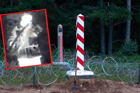 Znowu padły strzały Napięta sytuacja na granicy z Białorusią WP