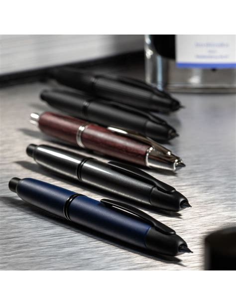 Stylo Plume Pilot CAPLESS Mat Noir