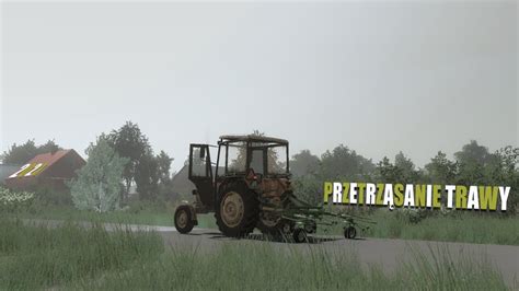 Przetrząsanie Trawy URSUS C 330 FS19 YouTube