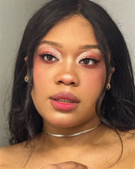 Peach Makeup Pastel Makeup Pink Eye Makeup Soft Makeup Dark Skin