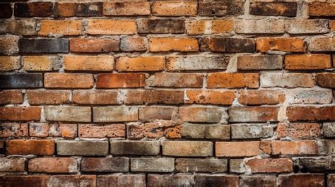 Retro Charm Discover The Vintage Brick Wall Texture Background Brick