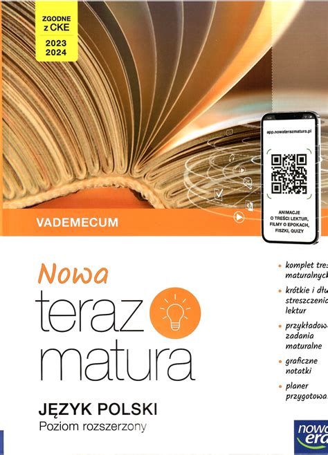 Nowa Teraz matura Język Polski Nowa Era Vademecum 57 99 zł Allegro