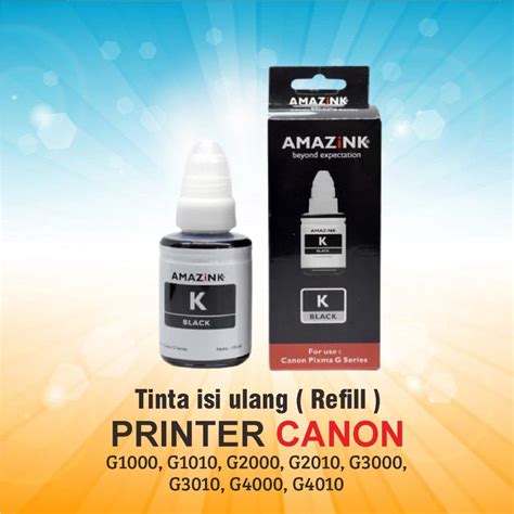 Jual Tinta Printer Untuk Printer Canon G1000 G1010 G2000 G2010 G3000
