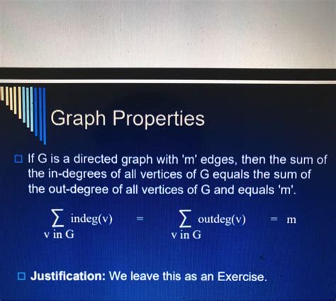 solved graph properties a if g is a directed graph with m
