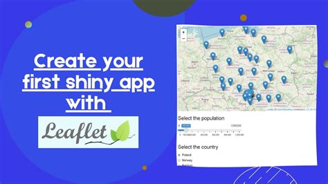 Create Your First Shiny App In R Using Leaflet Shiny App Tutorial 1