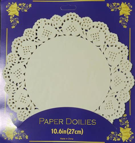 Papel Rendado Doilie 27cm Pacote 50 Peças Elo7